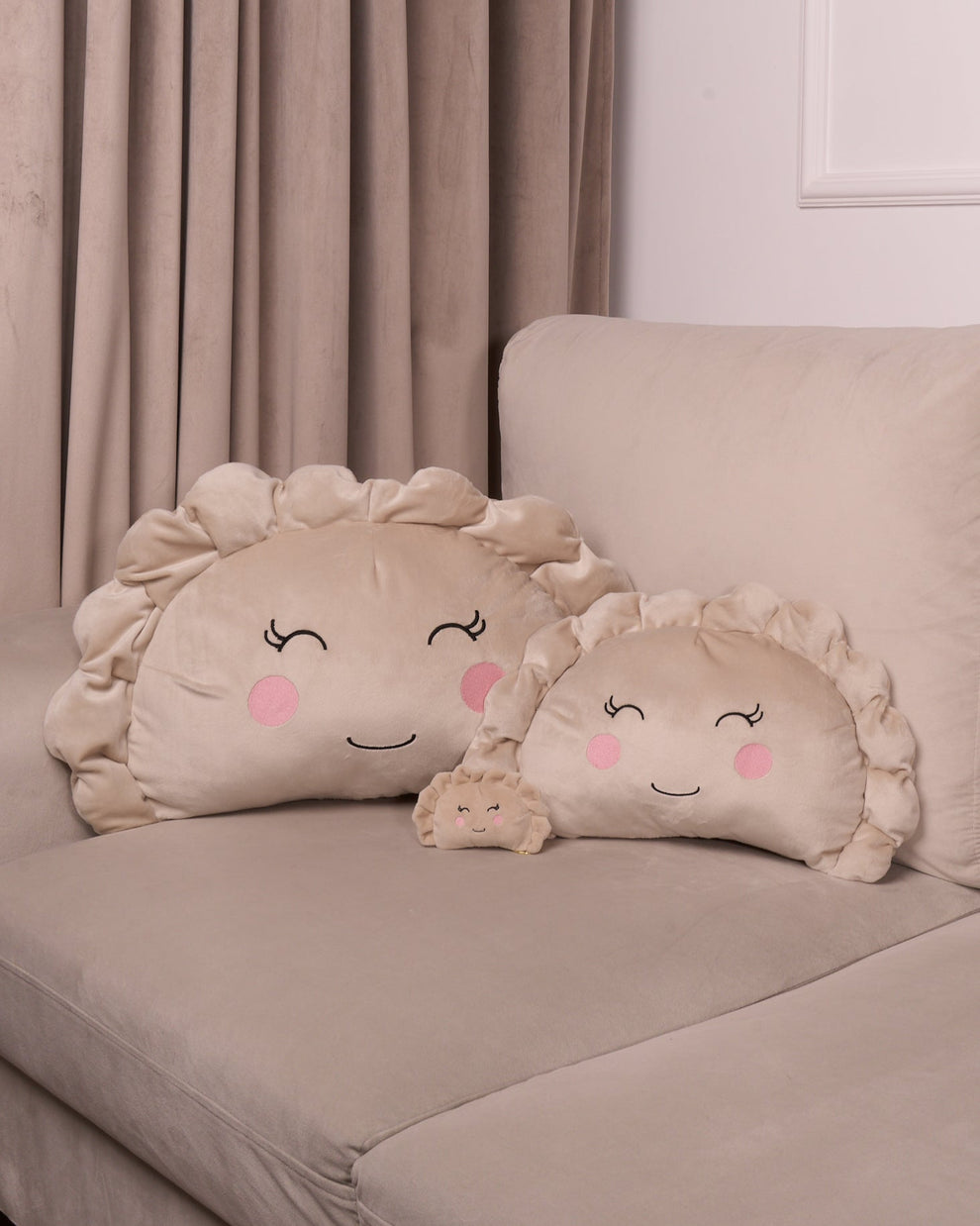 Pierogi Pillow XXL – Handmade Giant Dumpling Plush from Poland ...