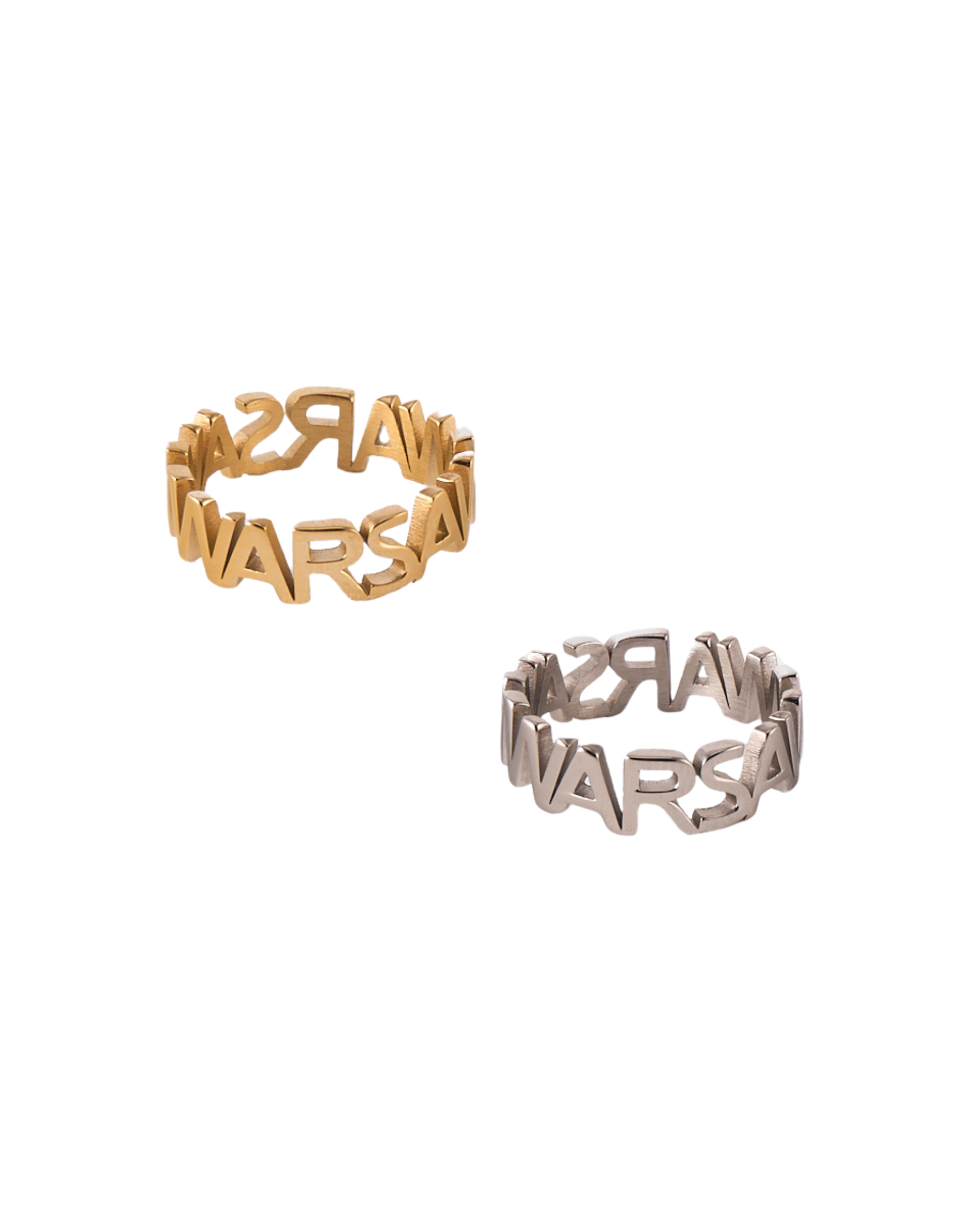 WARSAW Ring – Gold or Silver Stainless Steel | Polish Jewelry ...